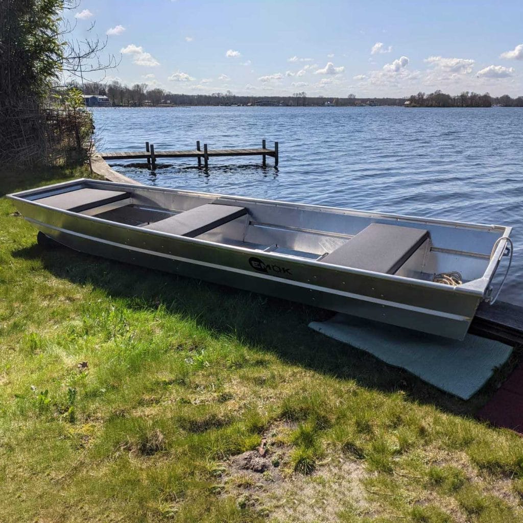 Aluminium sloep – Aluminium Platbodem